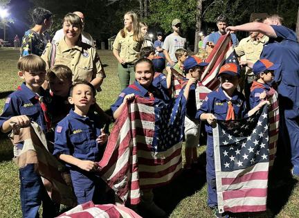 Scouts Retire Flags In Official Veterans Day Ceremony Hubcityspokes